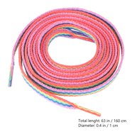 Santimon 2 Pairs Replace Shoe Laces Round Strings for Boots Sneakers ...