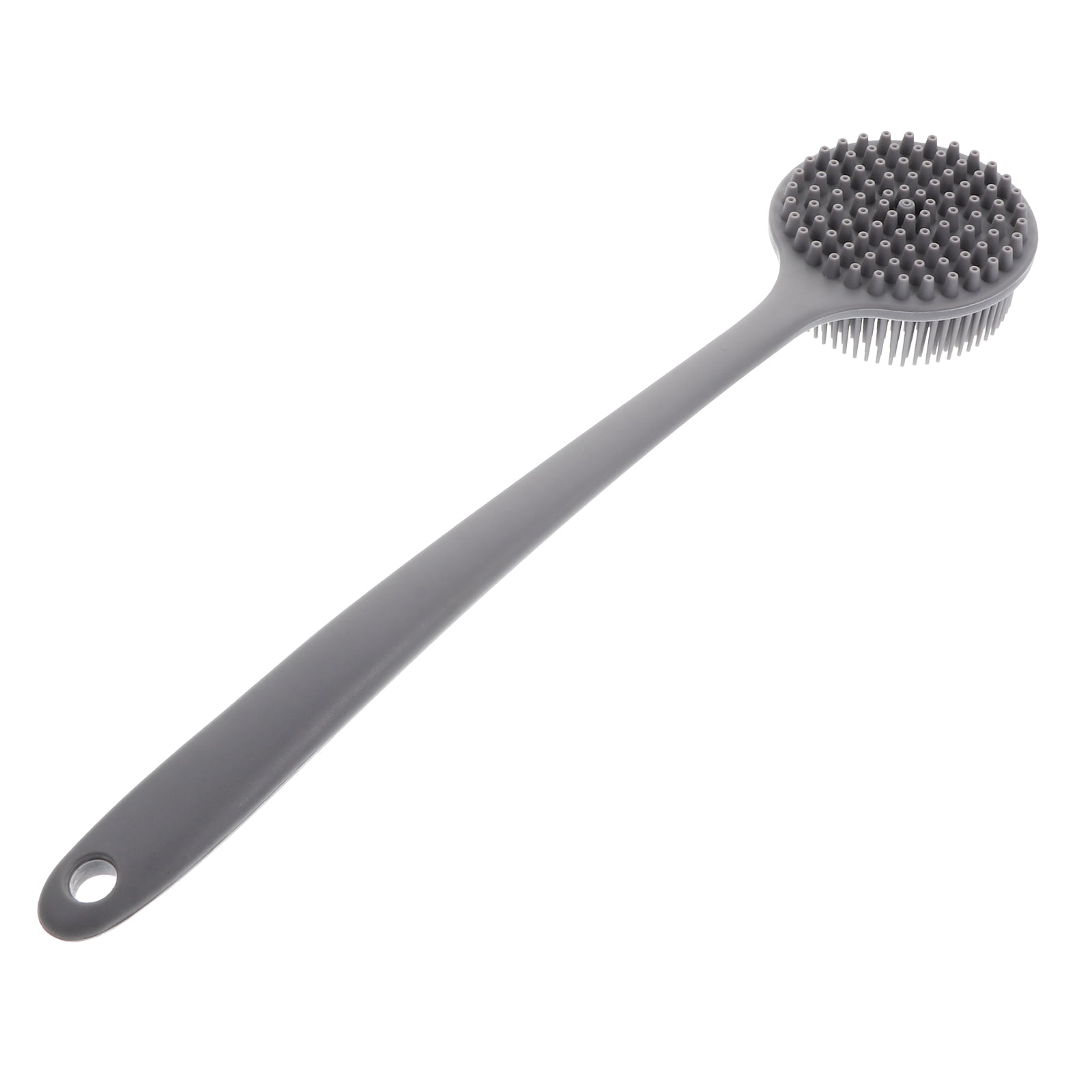 Kesenlong Silicone Back Scrubber, Long Handle Body Wash Brush for Men ...