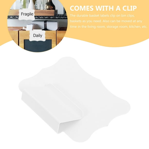 Clip Basket Labels
