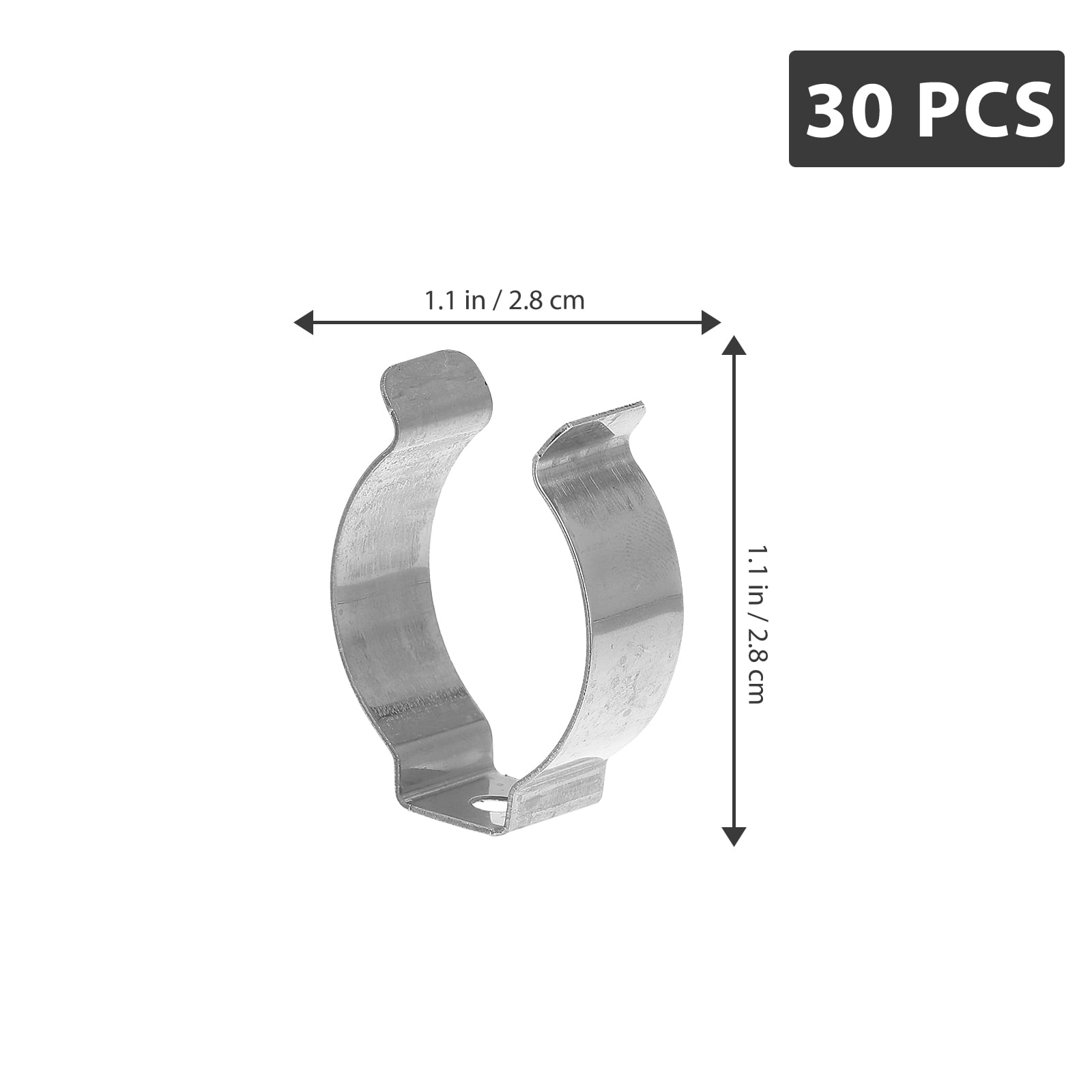 Kesenlong Terry Clip 30 PCS/Set Assorted Tool Spring Terry Clips Heavy ...