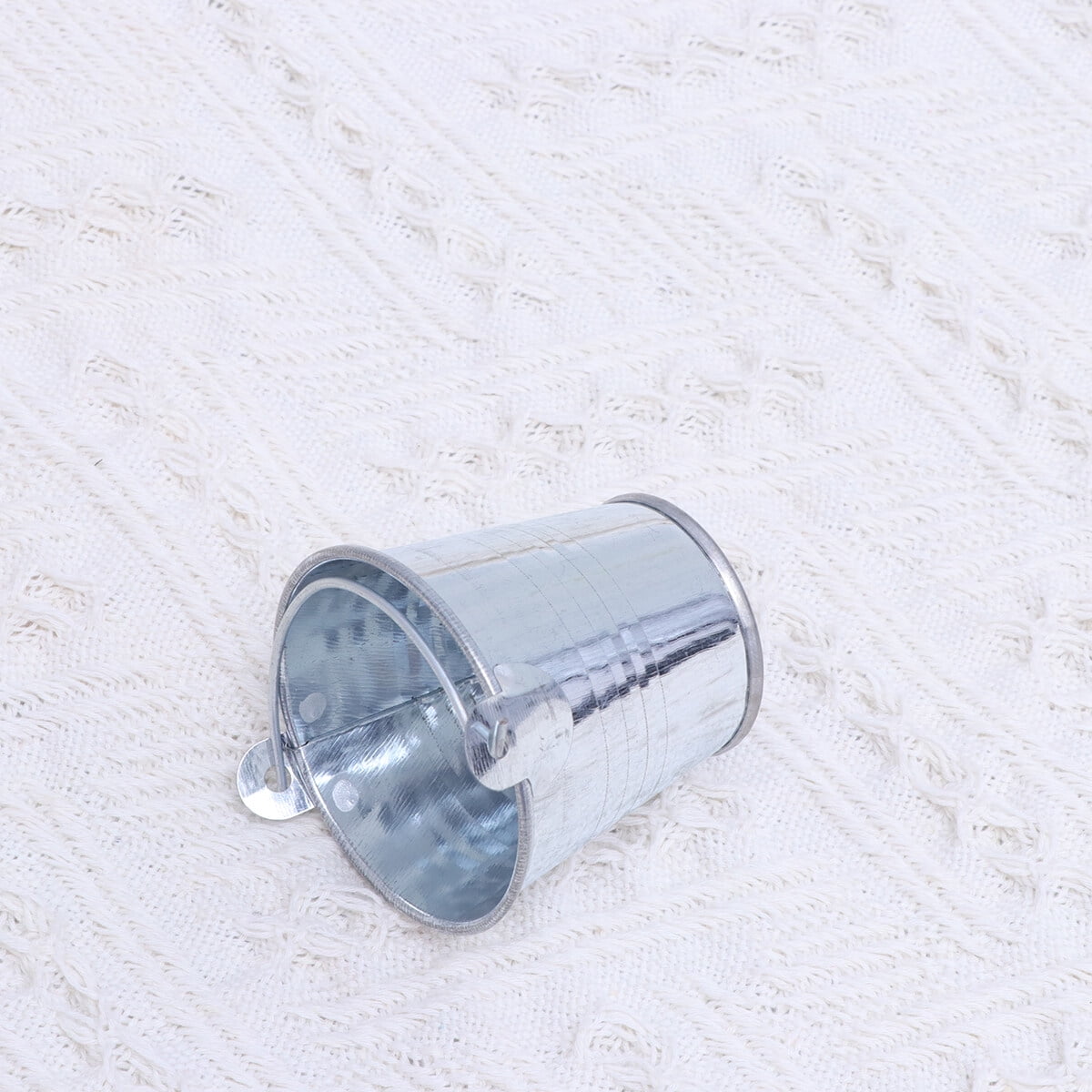 Kesenlong Tinplate Buckets 24pcs Tinplate Mini Metal Bucket Flower Pots ...