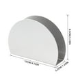 Vertical Semicircle Paper Tissue Dispenser Stainless Steel Serviette ...