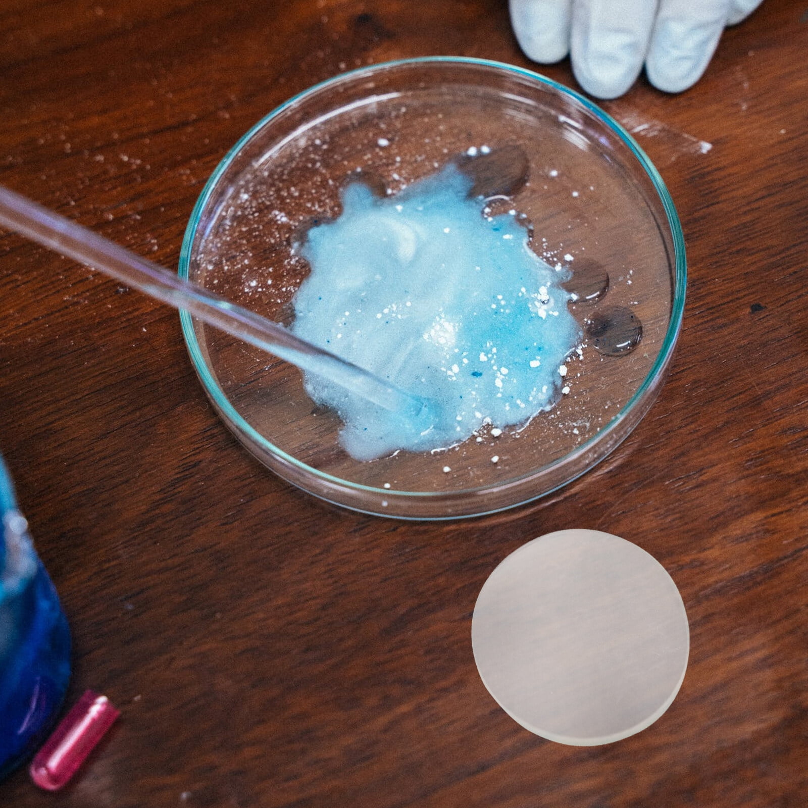 Kesenlong Watch Glass 10 Pcs Laboratory Watch Glasses Transparent Watch ...