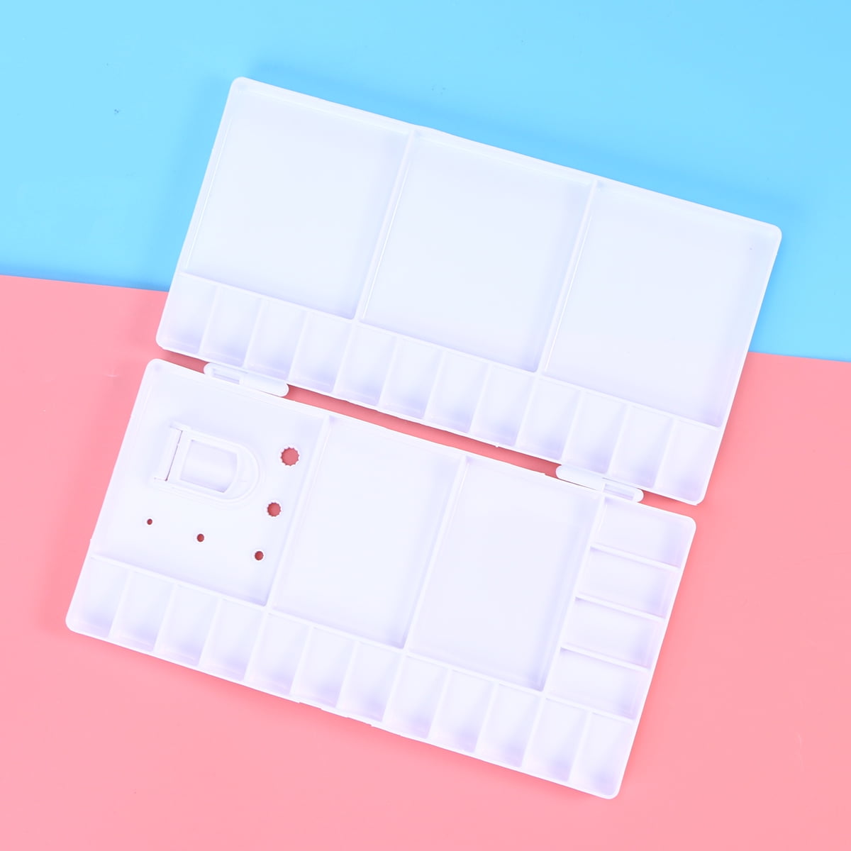 Kesenlong color tray Plastic Painting Pallet Watercolor Folding Paint ...