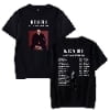 Keshi Hell & Black Tour 2023 Merch Crewneck Short Sleeve T - shirt for ...