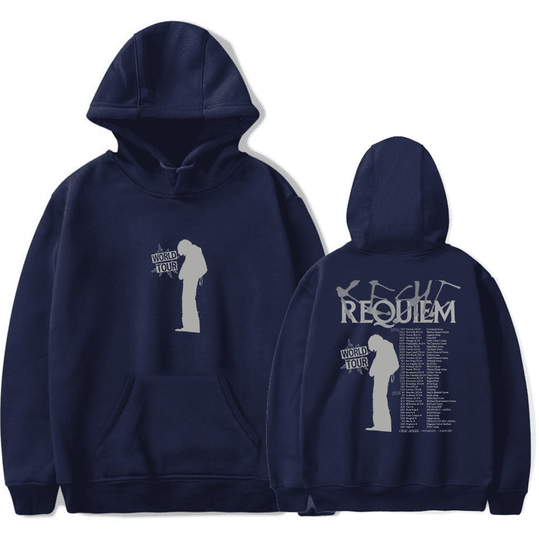 Keshi Merch REQUIEM World Tour Hoodies Long Sleeve Tour Keshi Merch REQUIEM World Tour Hoodies Long Sleeve Tour