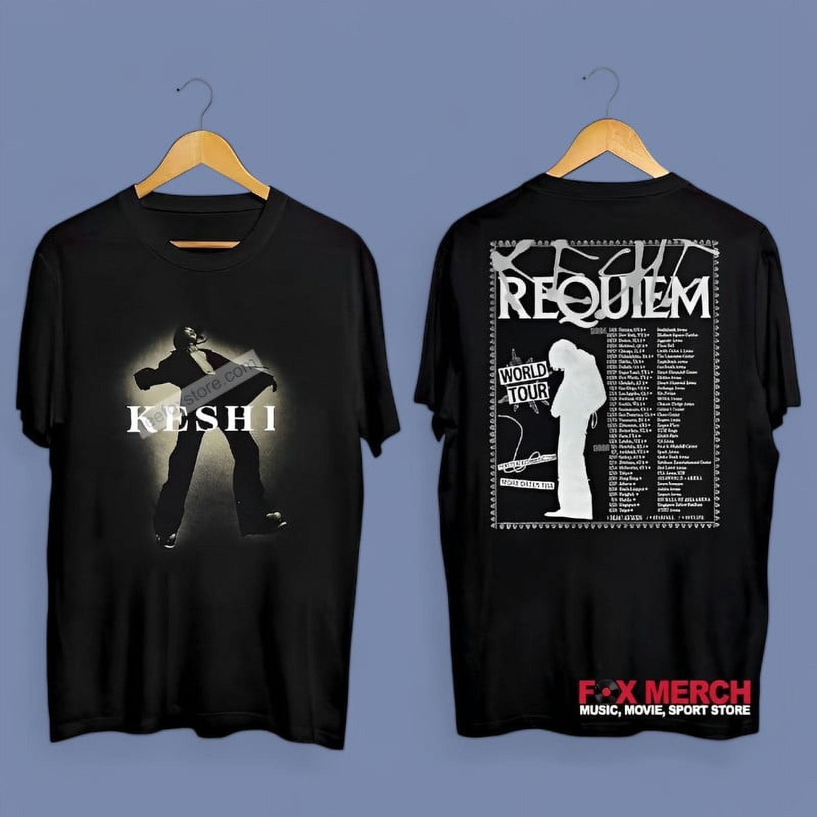 Keshi Requiem World Tour 2024 Music T-Shirt - Walmart.com