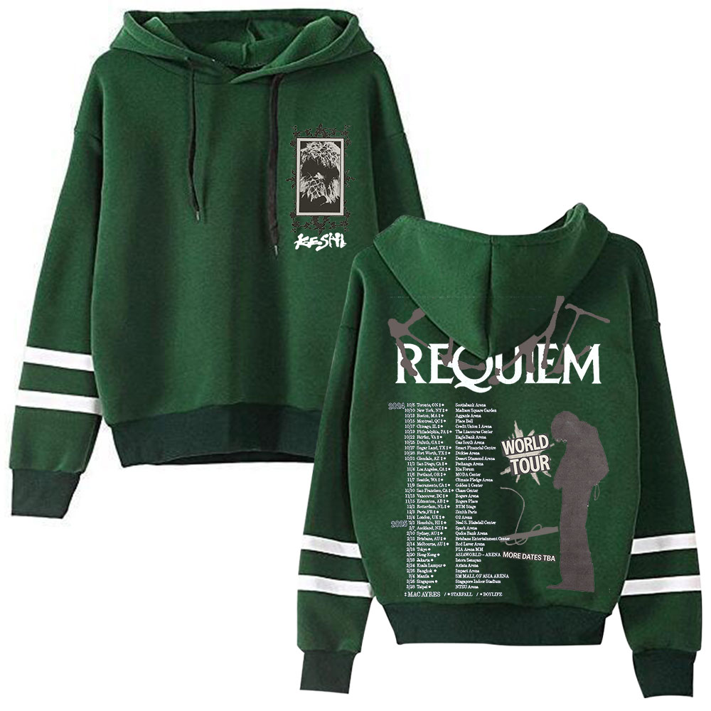 Keshi Requiem World Tour Logo Merch Pocketless Parallel Bars Sleeve ...