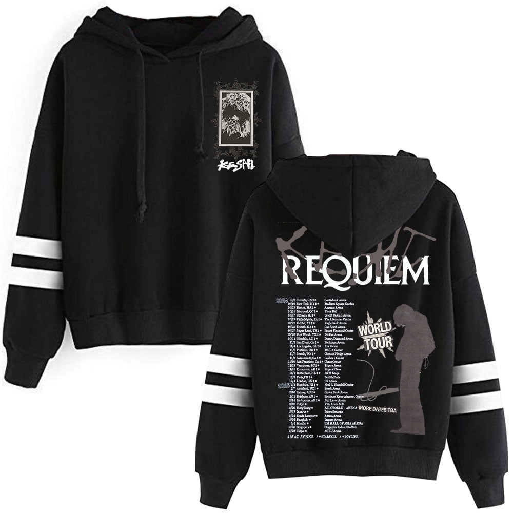 Keshi Requiem World Tour Logo Merch Pocketless Parallel Bars Sleeve ...