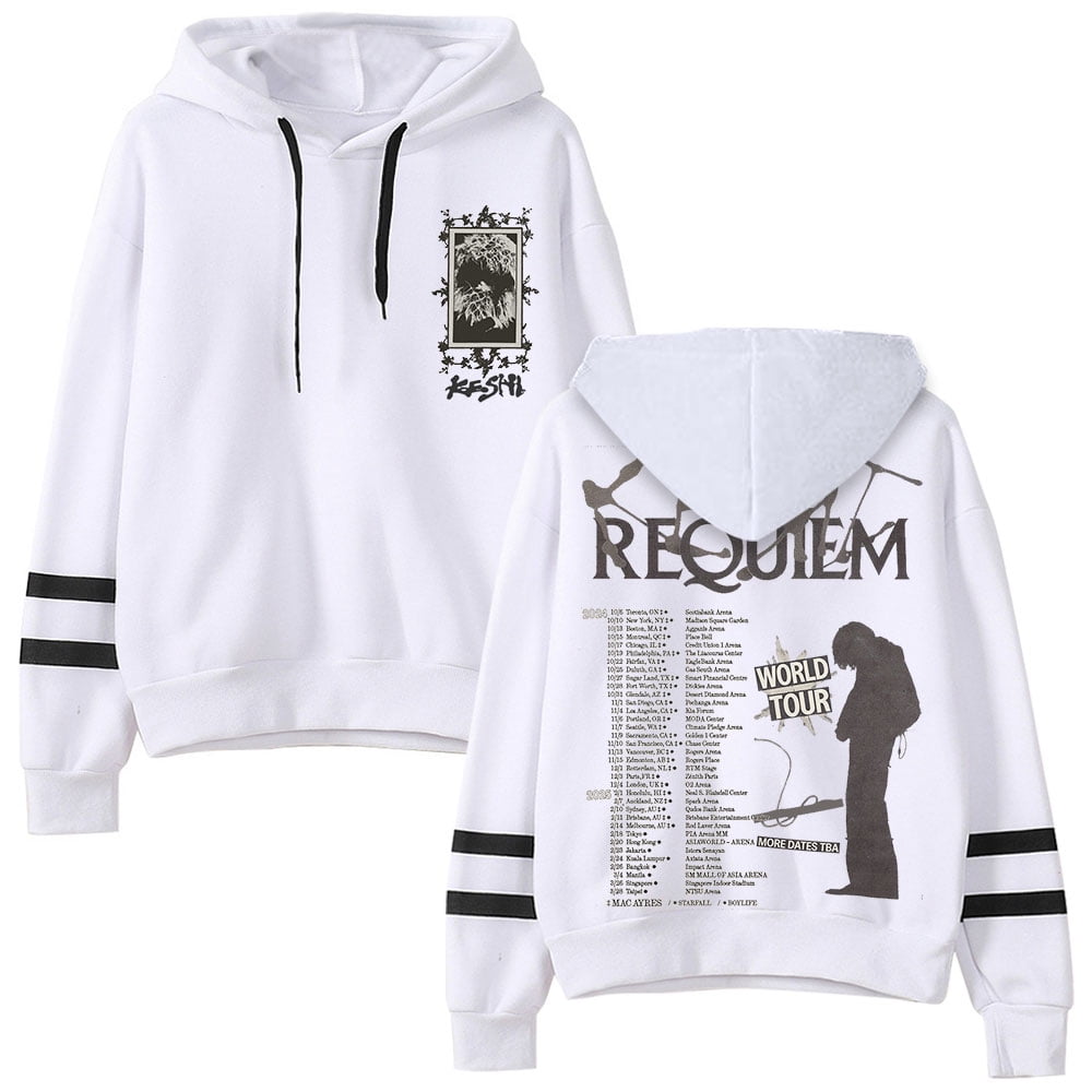 Keshi Requiem World Tour Logo Merch Pocketless Parallel Bars Sleeve ...