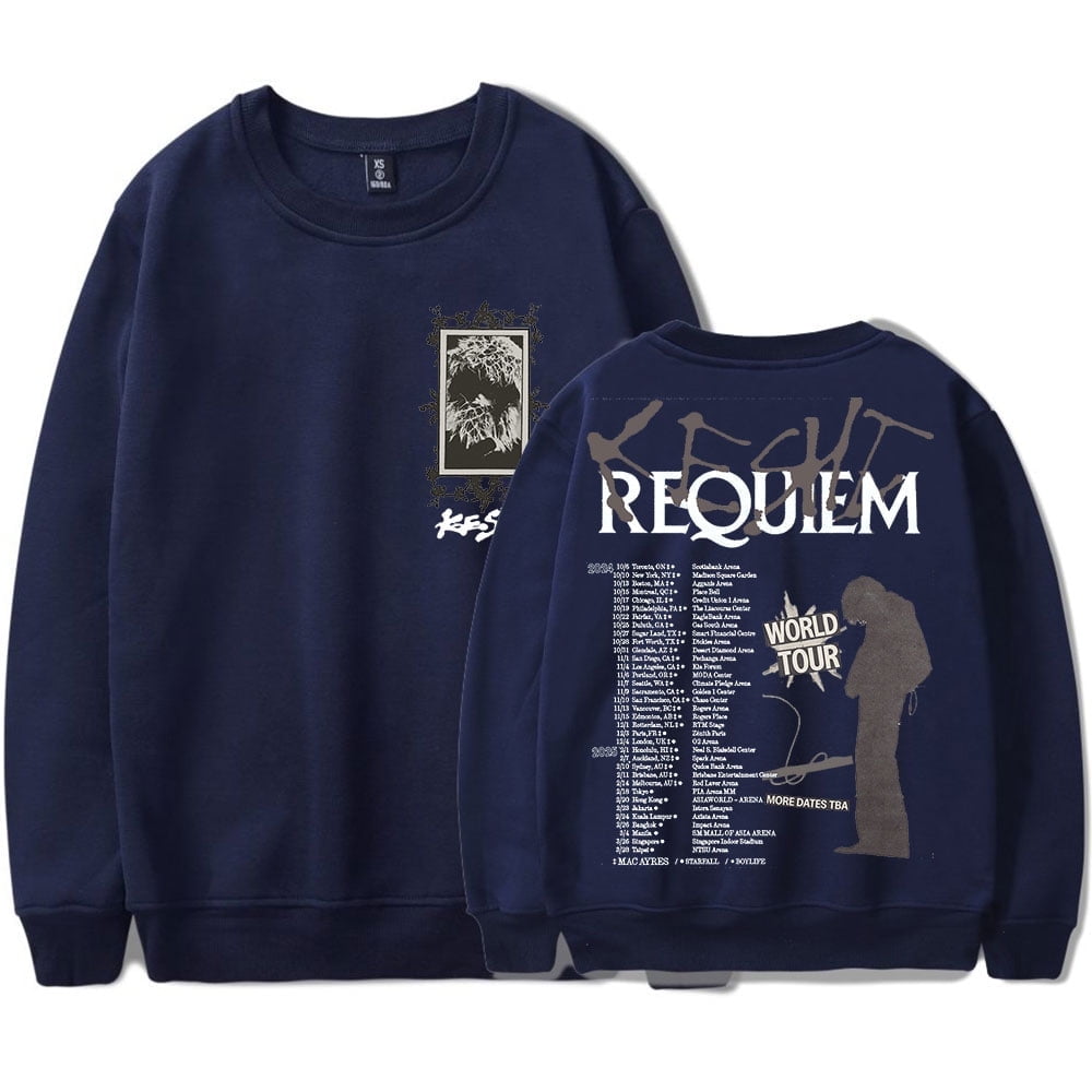 Keshi Requiem World Tour Merch Long Sleeve Unisex Classic Crew Neck ...