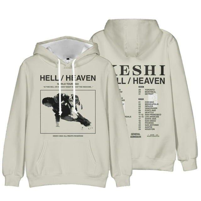 Keshi The Hell Heaven Tour Merch Hoodie Winter Sweatshirt Unisex ...