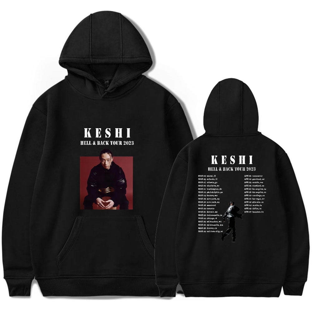 Keshi The HellHeaven Tour Merch Hoodie Streetwear Man/Woman Hip Hop Hoodies - Walmart.com