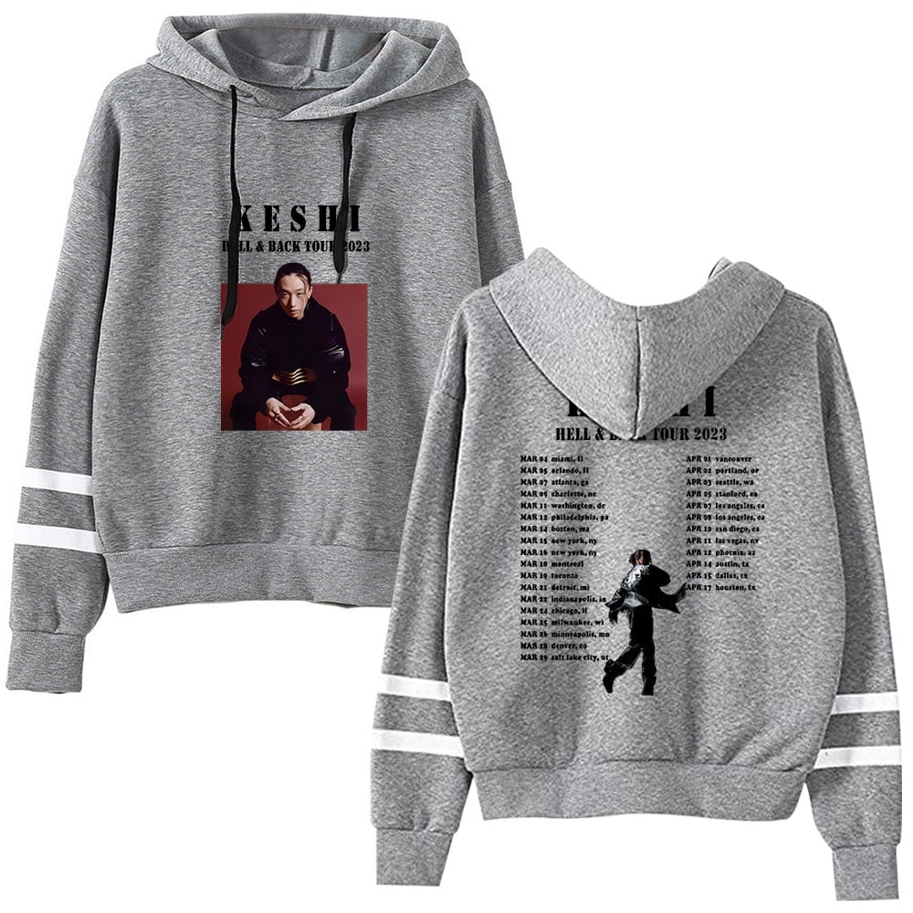 Keshi The HellHeaven Tour Merch Pocketless Parallel Bars Sleeve Sweatshirt - Walmart.com