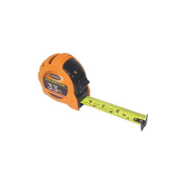 Keson 33 ft Tape Measure, 1 in Blade PG181033UB - Walmart.com