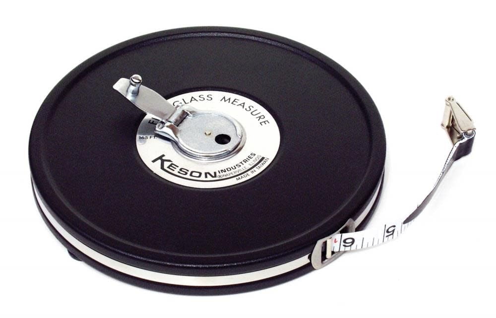 Keson 50 ft. Fiberglass SAE Long Tape Measure, Black MC-18-50 - Walmart ...