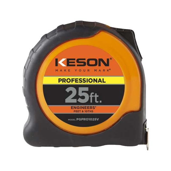 Keson Engineers Tape Measure PGPRO1025V - Walmart.com