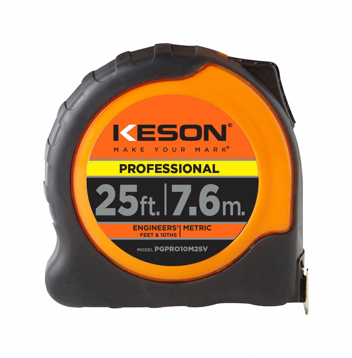 Keson Engineers and Metric Tape Measure PGPRO10M25V - Walmart.com
