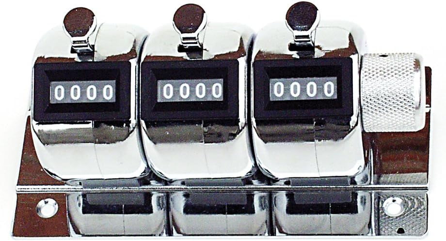Keson KDT3M Multi-Counter Tally Meter, 3 Piece - Walmart.com