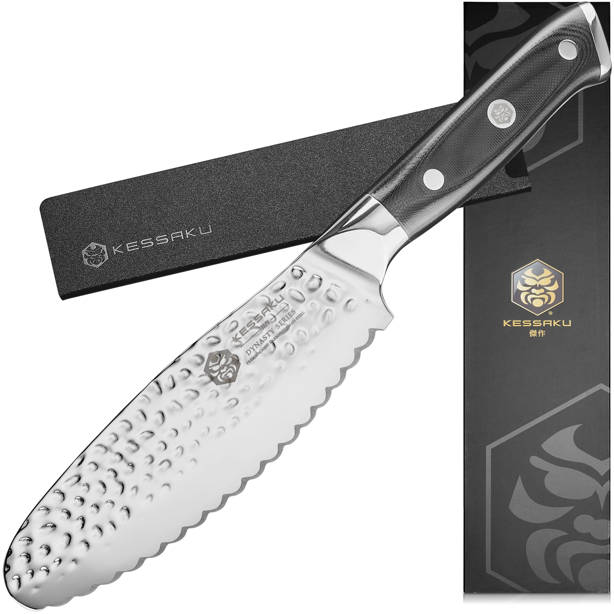 Free Shipping! Kessaku Spreader Sandwich Serrated Utility Knife - 6 ...