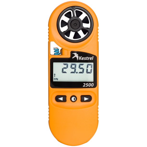 Kestrel 2500 Weather Meter, Orange - Walmart Business Supplies