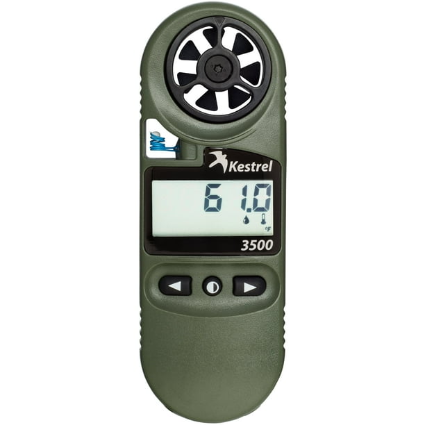 Kestrel 3500 Weather Meter with Night Vision, Olive Drab - Walmart ...