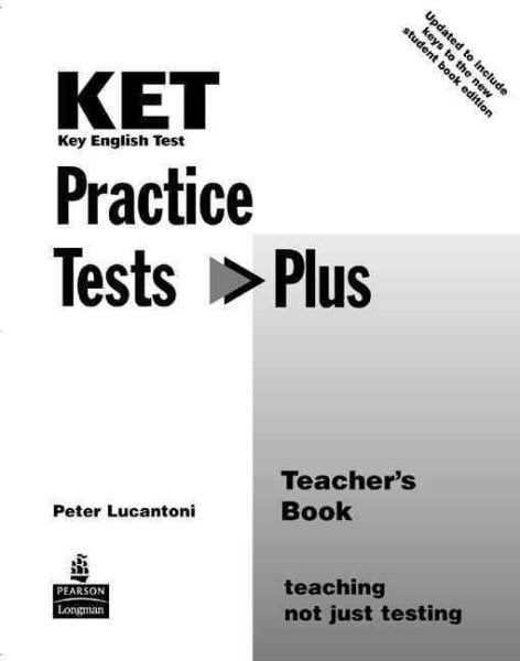 Pre-Owned Ket Practice Tests Plus Teacher's Book New Edition - Walmart.com