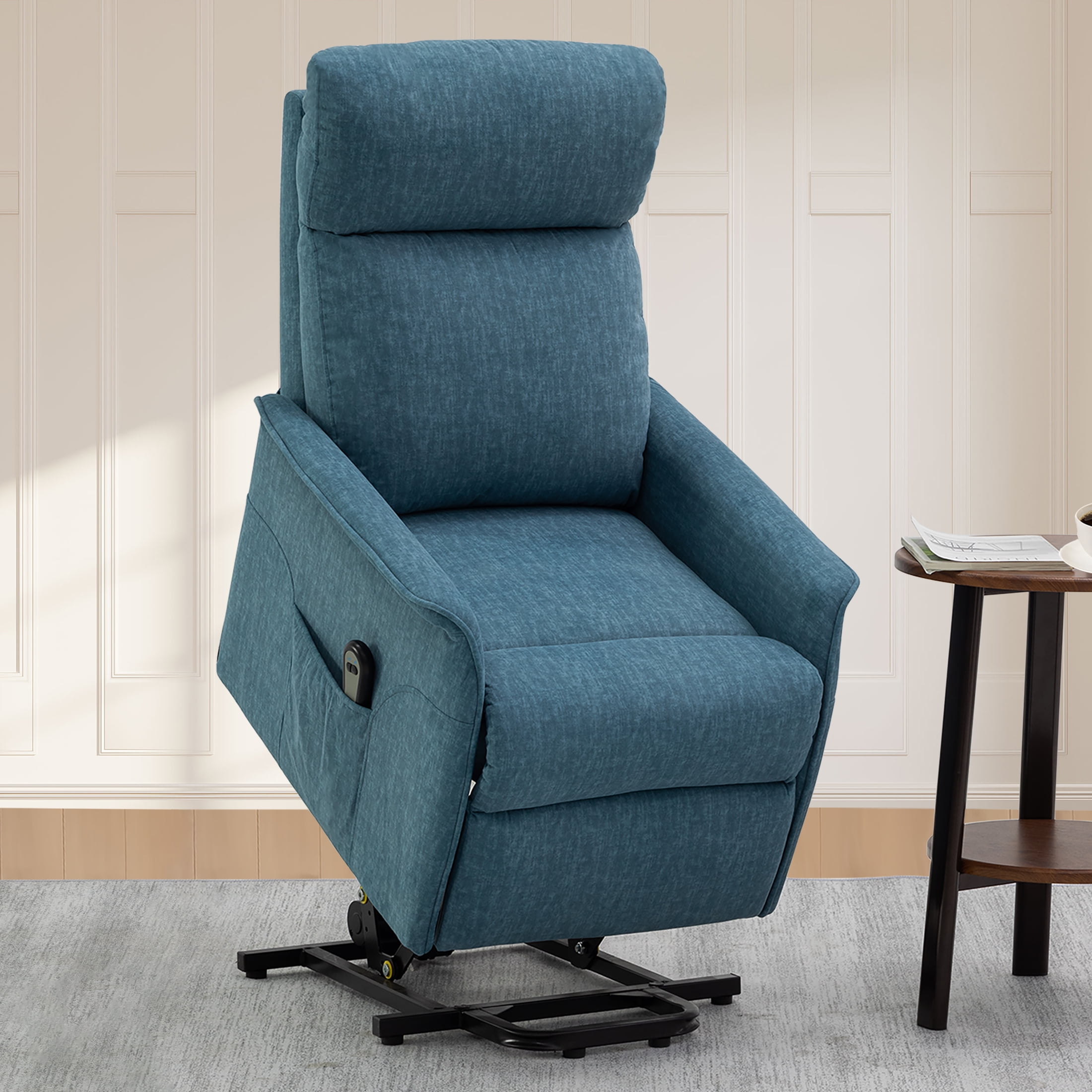 Ketaiyou Power Lift Recliner Chair with Remote Control, Electric Fabric ...
