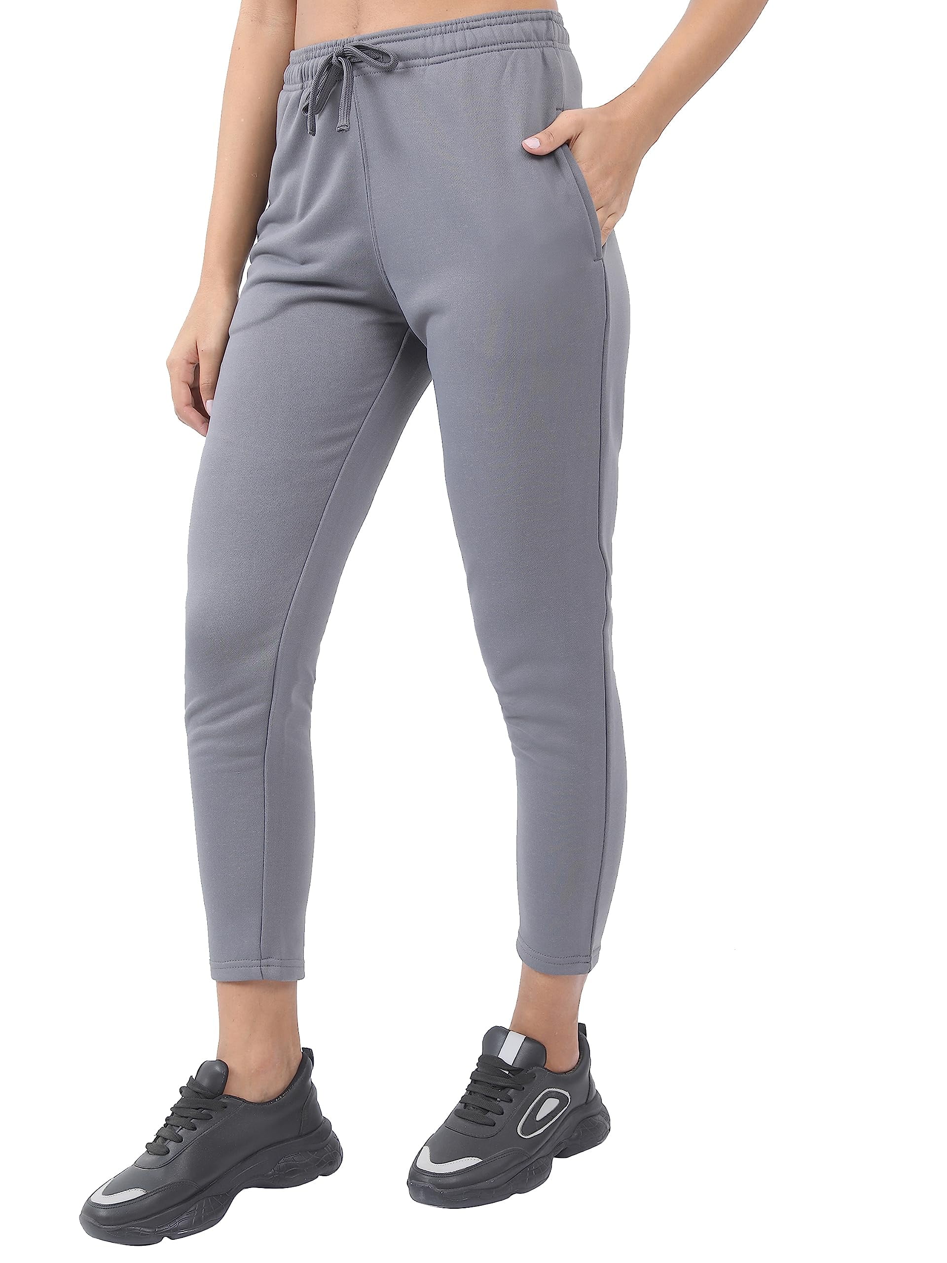 Ketch Women'S Regular Fit Track Pants (Khz4000069_Steel_32) - Walmart.com