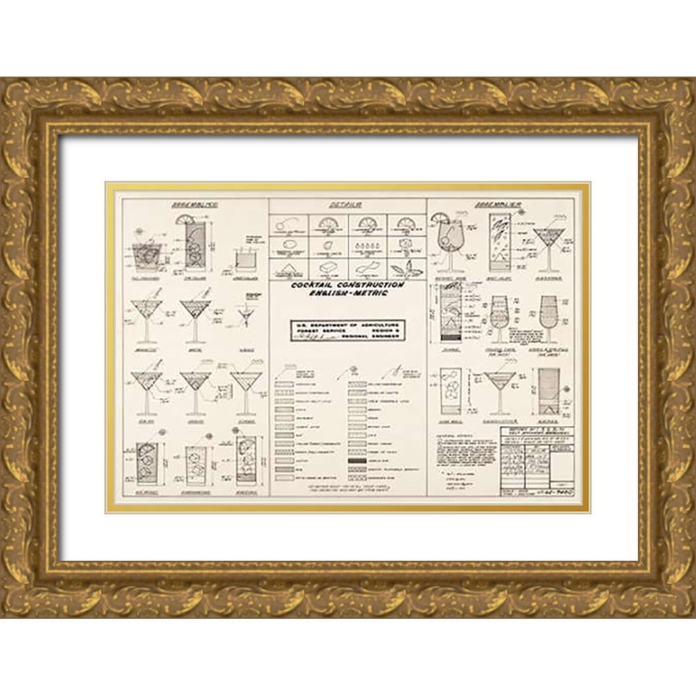 Ketcham, Cleve Red" 14x11 Gold Ornate Wood Framed with Double Matting Museum Art Print Titled ...