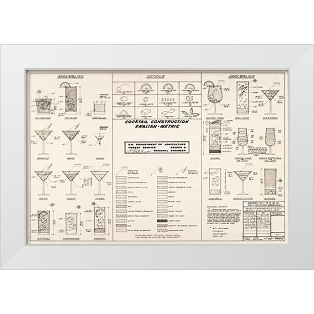 Ketcham, Cleve Red" 14x11 White Modern Wood Framed Museum Art Print ...