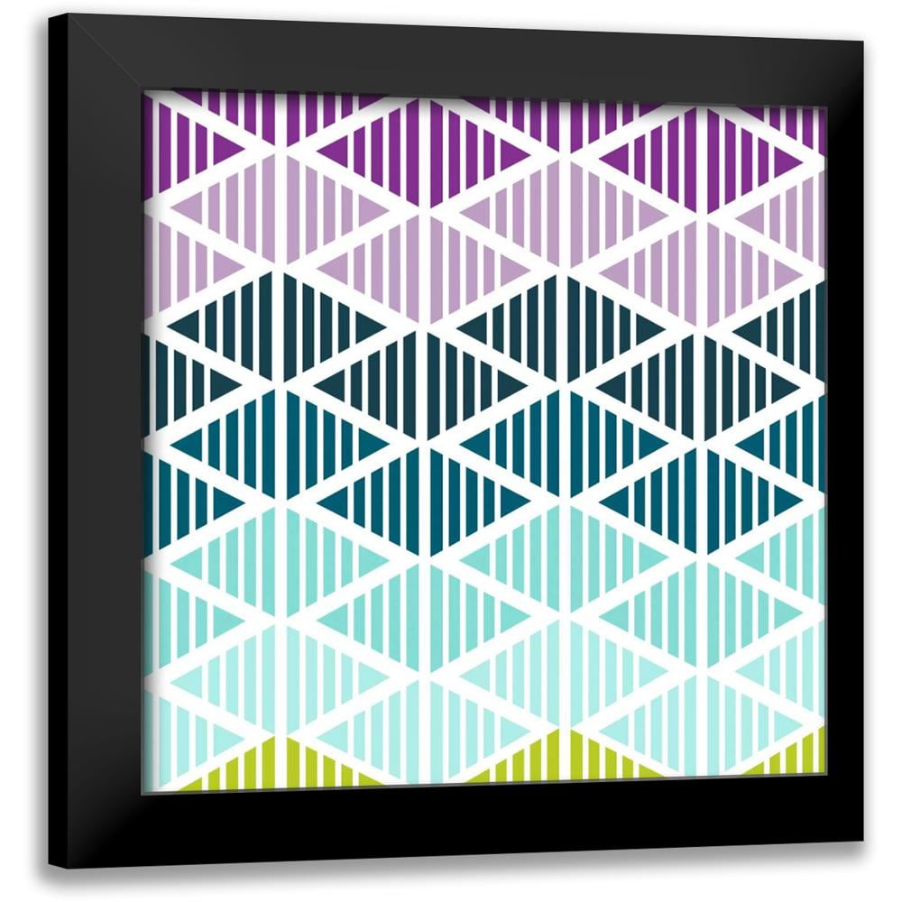 Ketchum, Nicole 20x20 Black Modern Framed Museum Art Print Titled - Tribal Arrows IV - Walmart.com