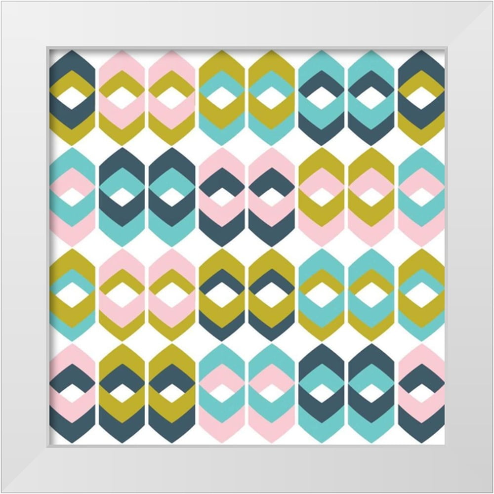 Ketchum, Nicole 20x20 White Modern Wood Framed Museum Art Print Titled ...