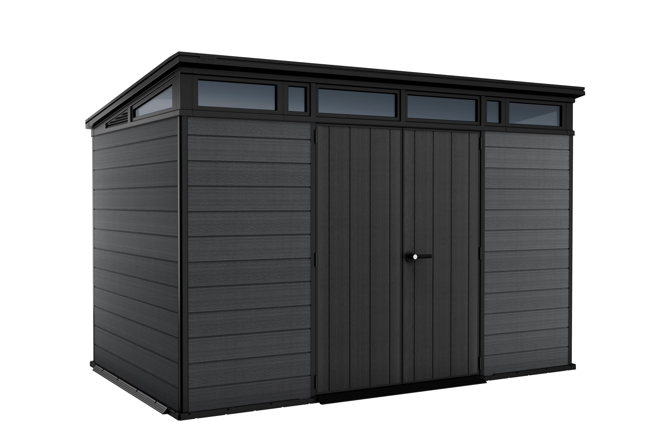 Keter Cortina 11x7 ft. Durable Resin Outdoor Storage Shed With Heavy ...