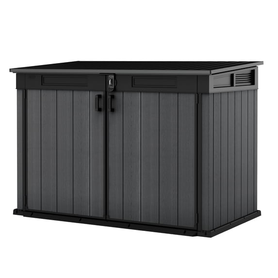 Keter, Storage Shed, Cortina Mega 2020L, Graphite, EVOTECH Walls ...