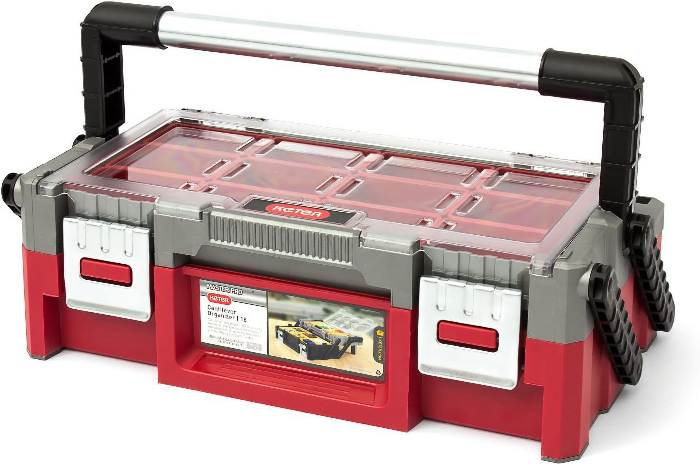 Keter Master Pro Series Cantilever 17186819 Assortment Box 18 Inches ...