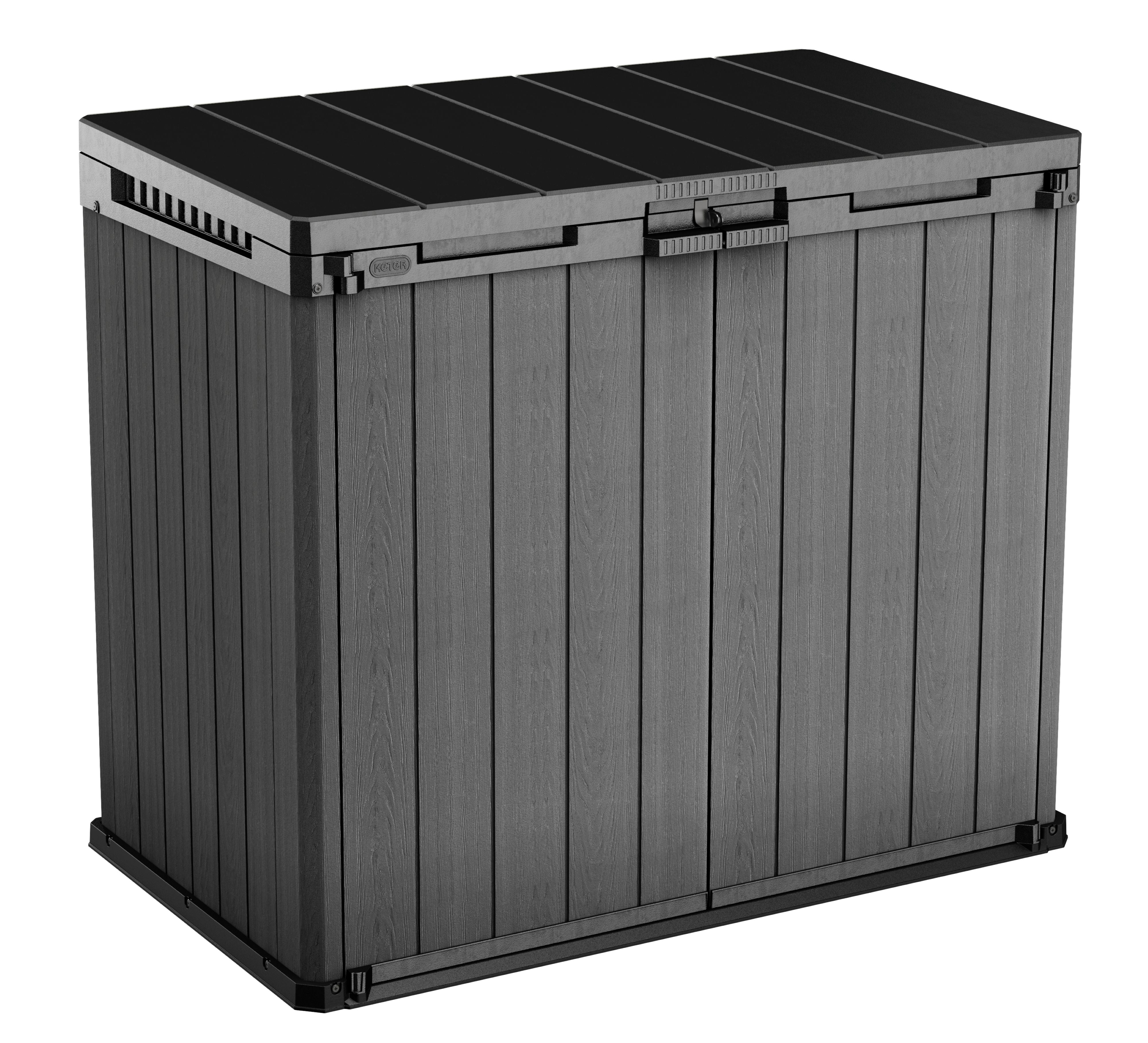 Keter Outdoor Storage Shed, Durable Resin, Compact & Portable, Store-It ...