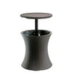 3 in 1 Cool Bar Table Beer and Wine Cooler Rattan Patio Bar Tables ...