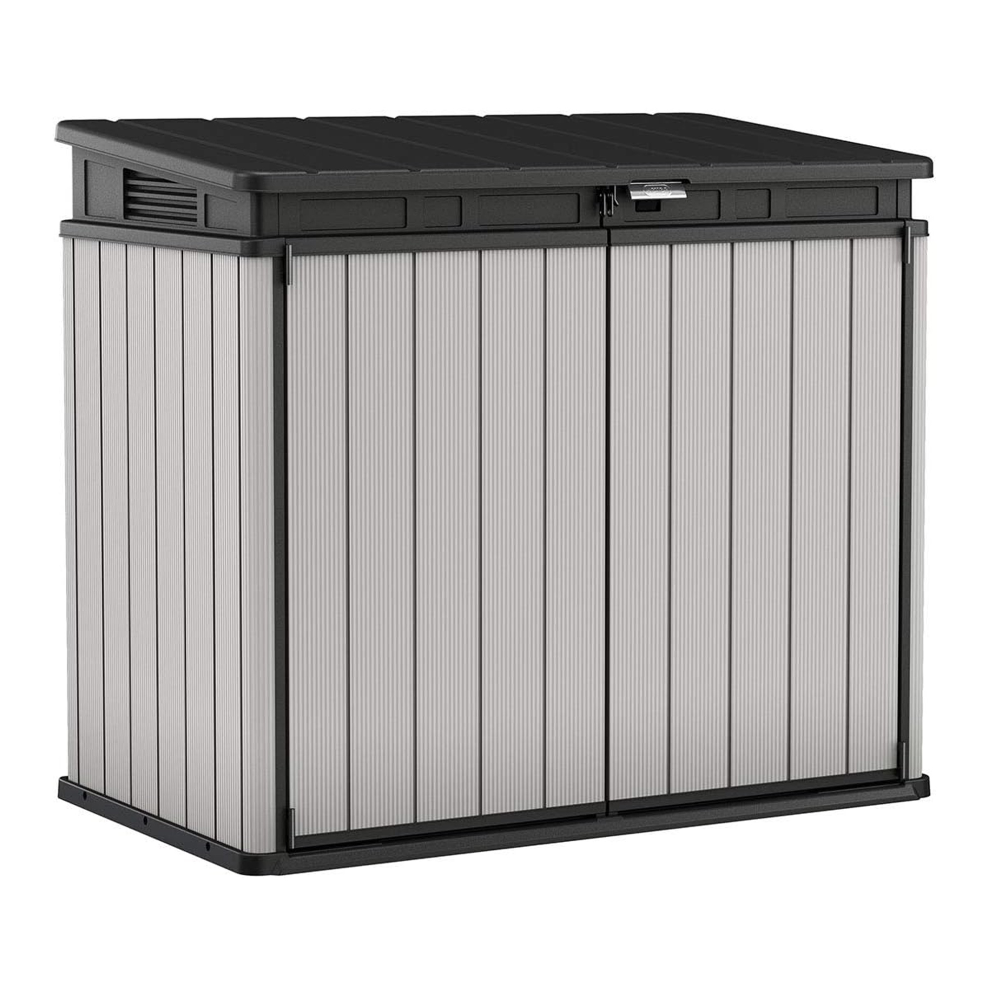 Toomax Stora Way All Weather XL 5' x 3' Storage Shed Cabinet, Taupe ...