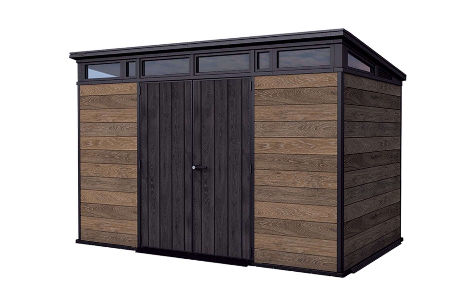 Keter Signature 11x7 ft. Durable Resin Outdoor Storage Shed With Heavy ...