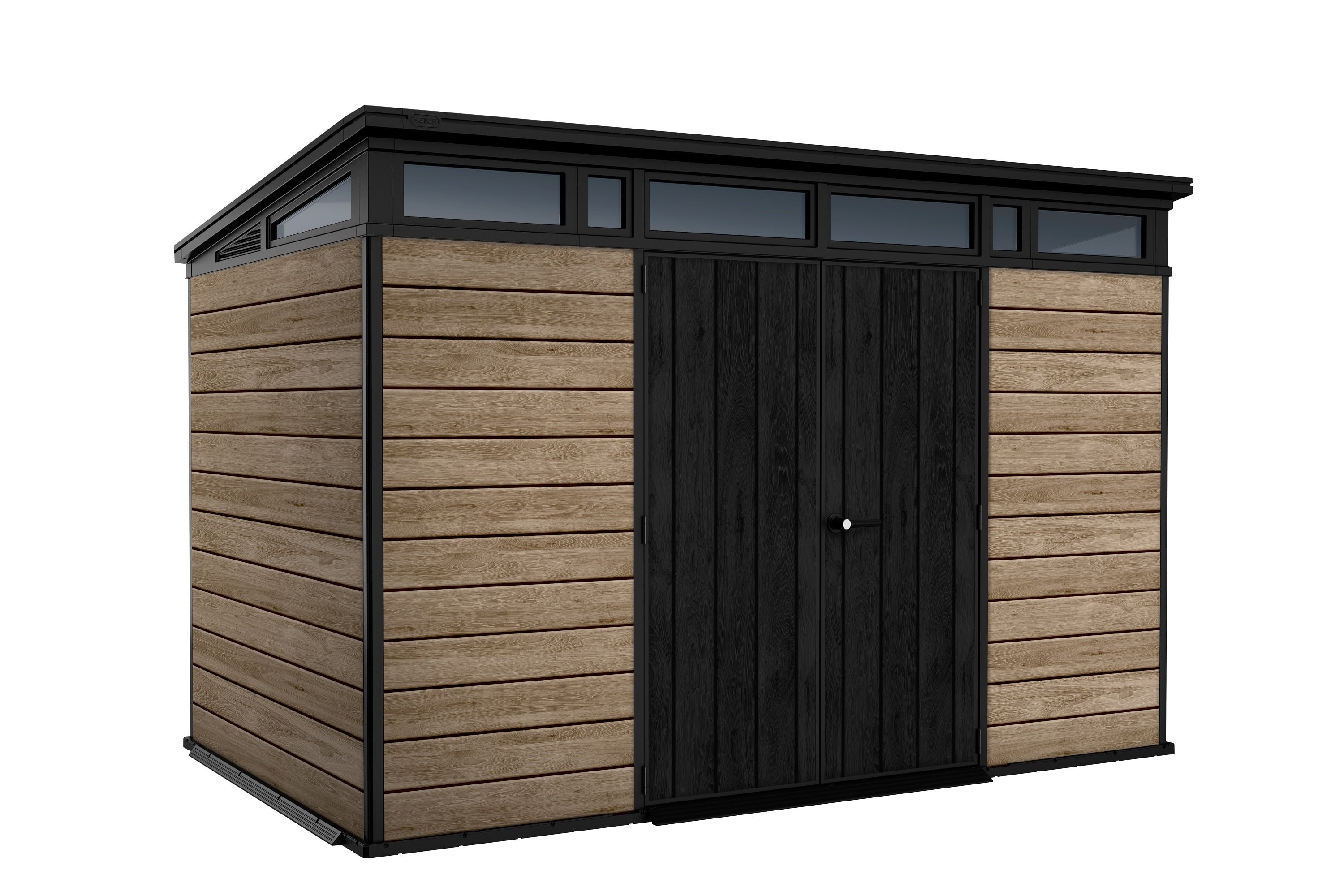 Keter Signature 11x7 ft. Durable Resin Outdoor Storage Shed With Heavy ...