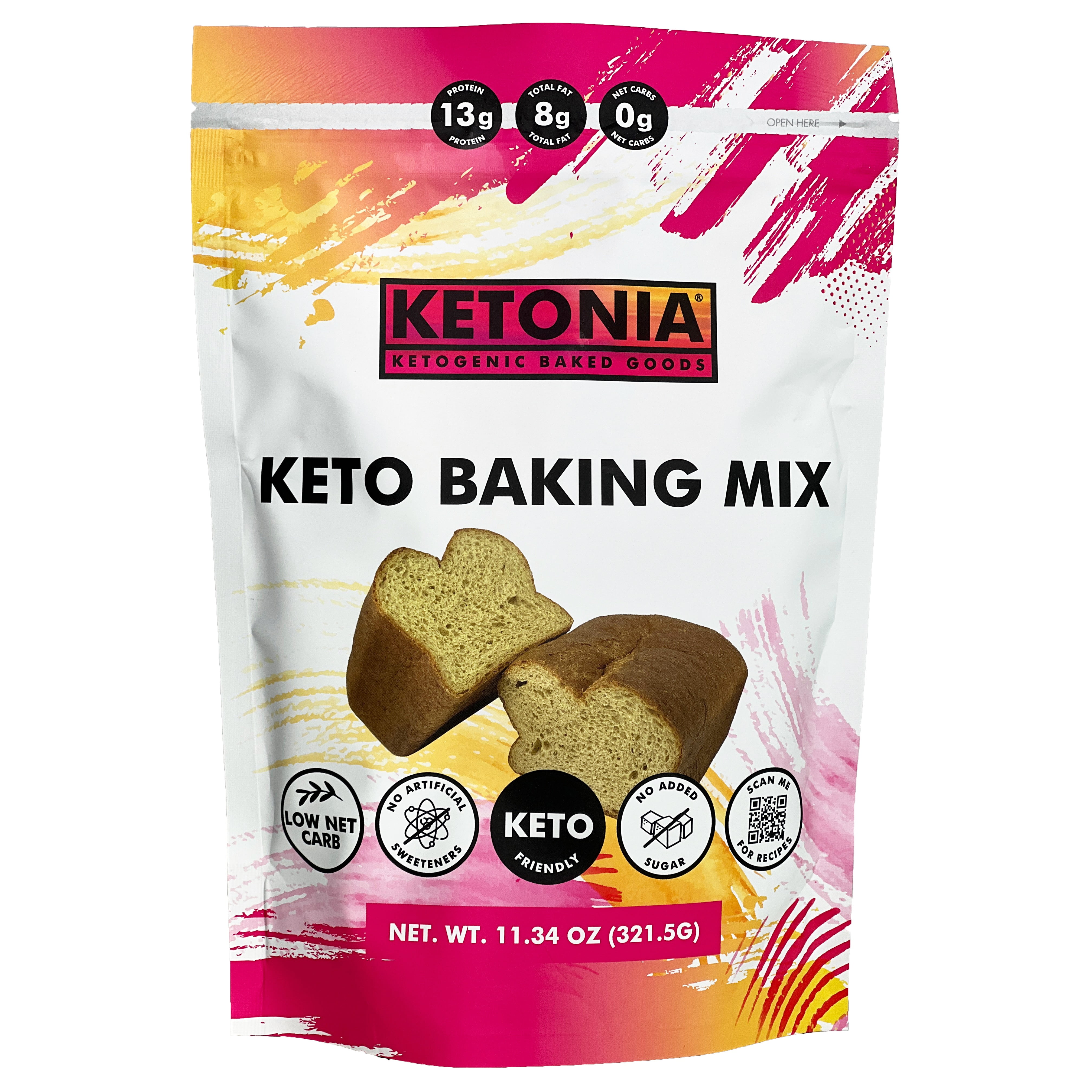 Keto Bread Mix & All Purpose Keto Baking Mix - 0 Net Carbs - Easy to ...