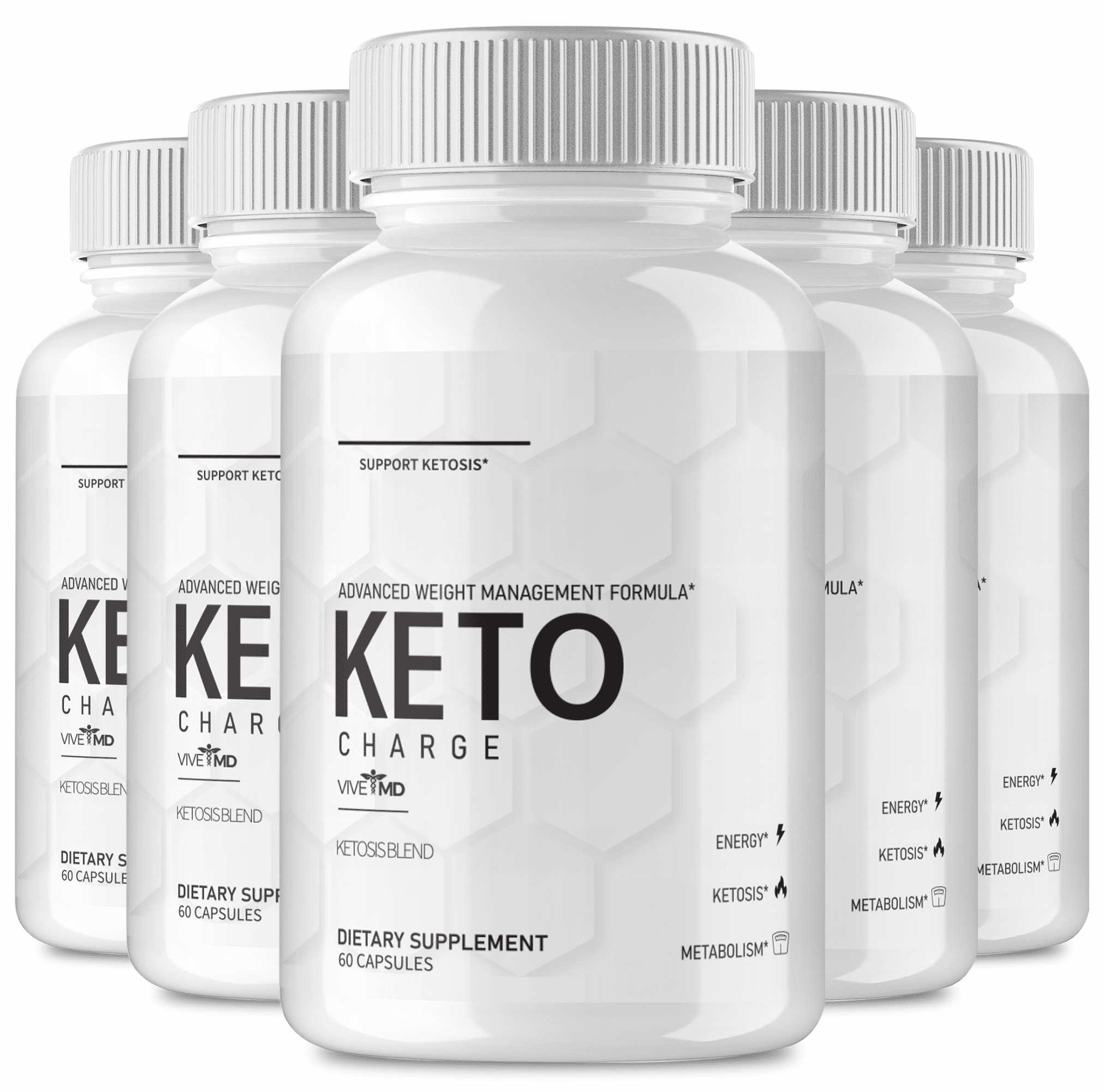 Keto Charge Capsules KetoCharge Advanced Formula Pills (5 Pack) - Walmart.com
