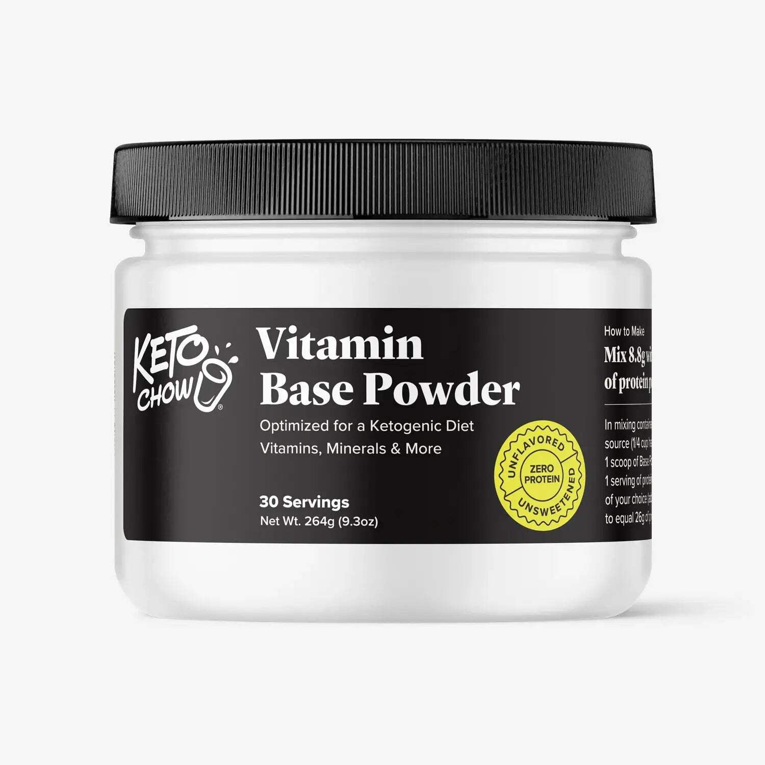 Keto Chow Base Powder - 30 servings - Walmart.com