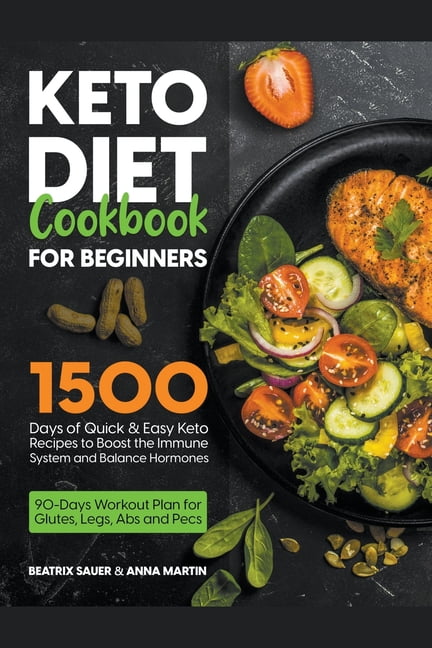 Keto Diet Cookbook for Beginners: 1500 Days of Quick & Easy Keto ...