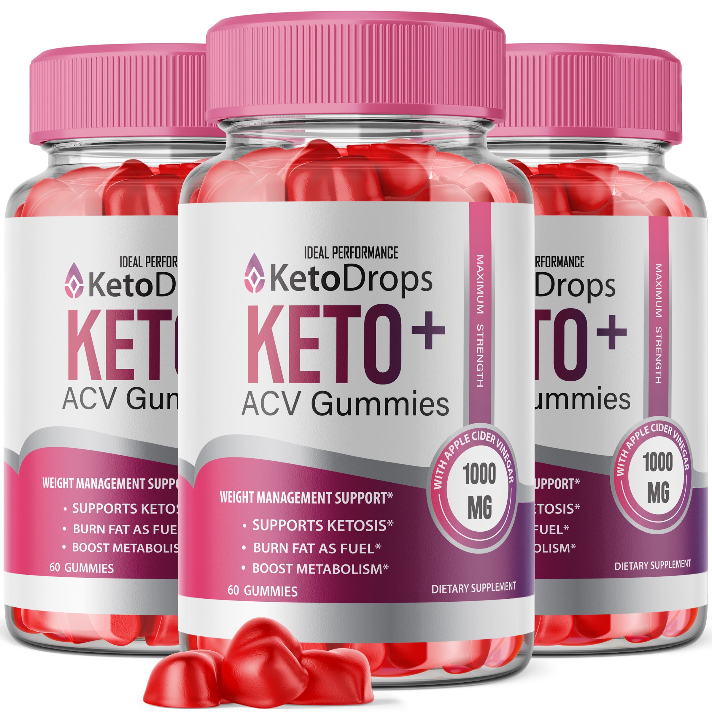 Keto Drops for Ketosis Apple Cider Vinegar Gummy, Keto+ ACV Gummies ...