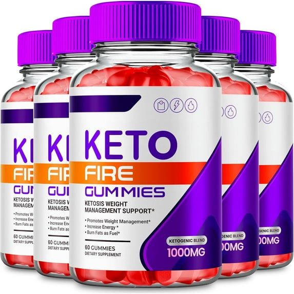 Keto Fire ACV Gummies (5 Pack) - Walmart.com