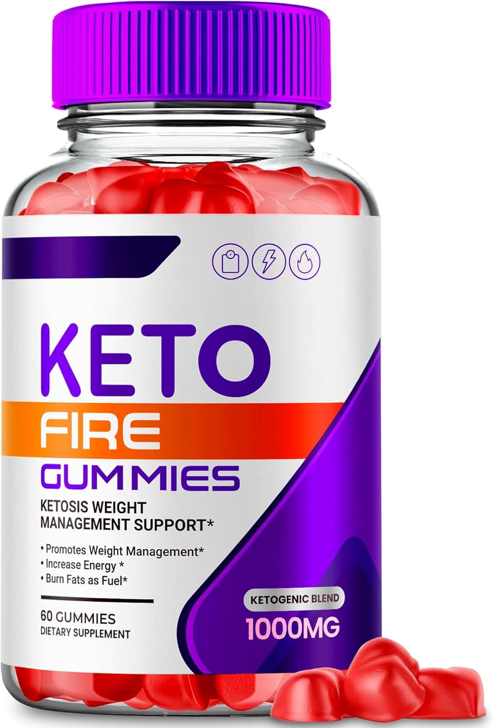 Keto Fire ACV Gummies (60 Gummies) - Walmart.com