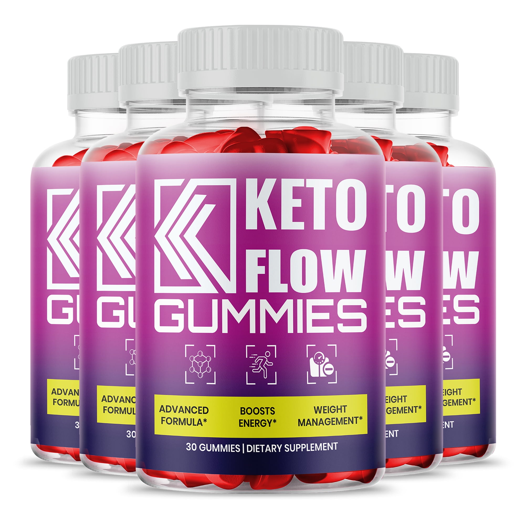 Keto Flow Gummies, Apple Cider Vinegar, Vitamin B12, Powerful ...