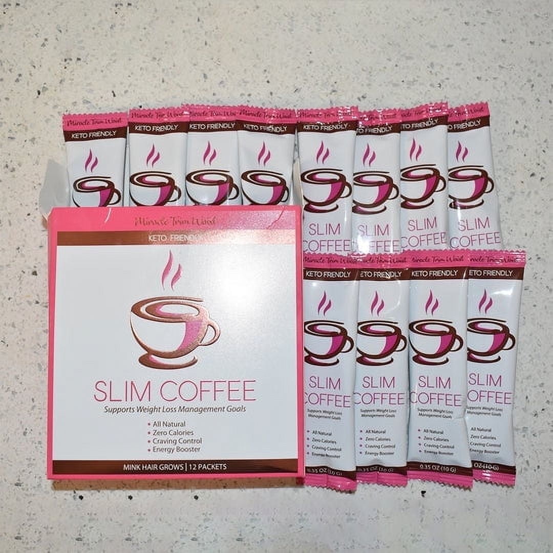 Keto Friendly Slim Coffee Instant Packets for Skinny Diet & Metabolism ...